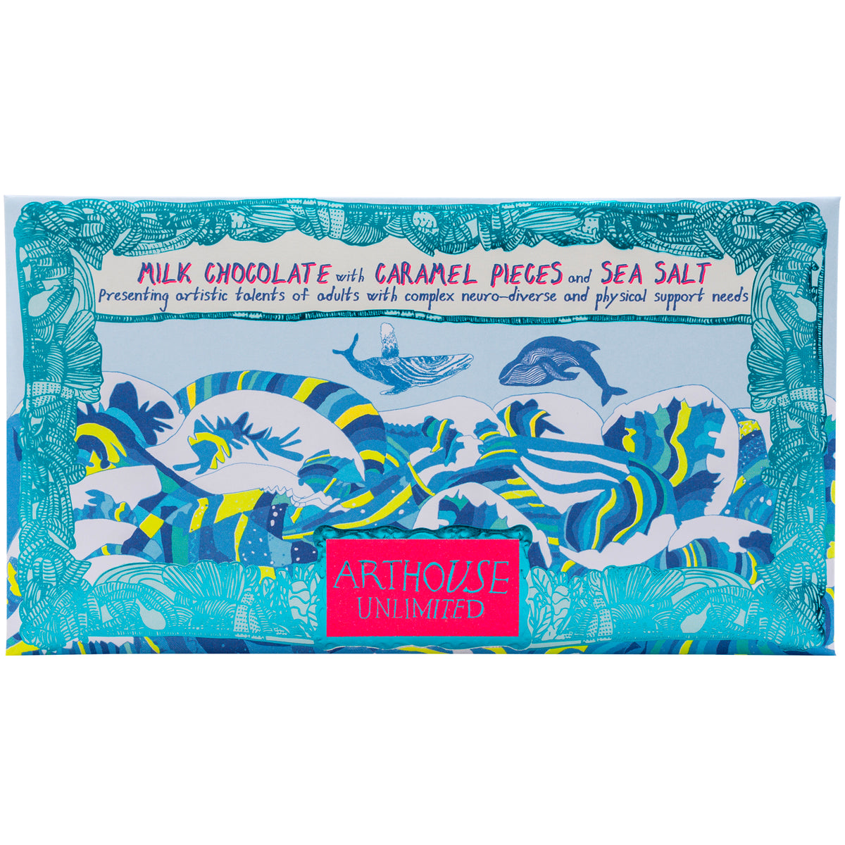 Swim with Whales, Milk Chocolate Bar with Caramel & Sea Salt – ARTHOUSE ...