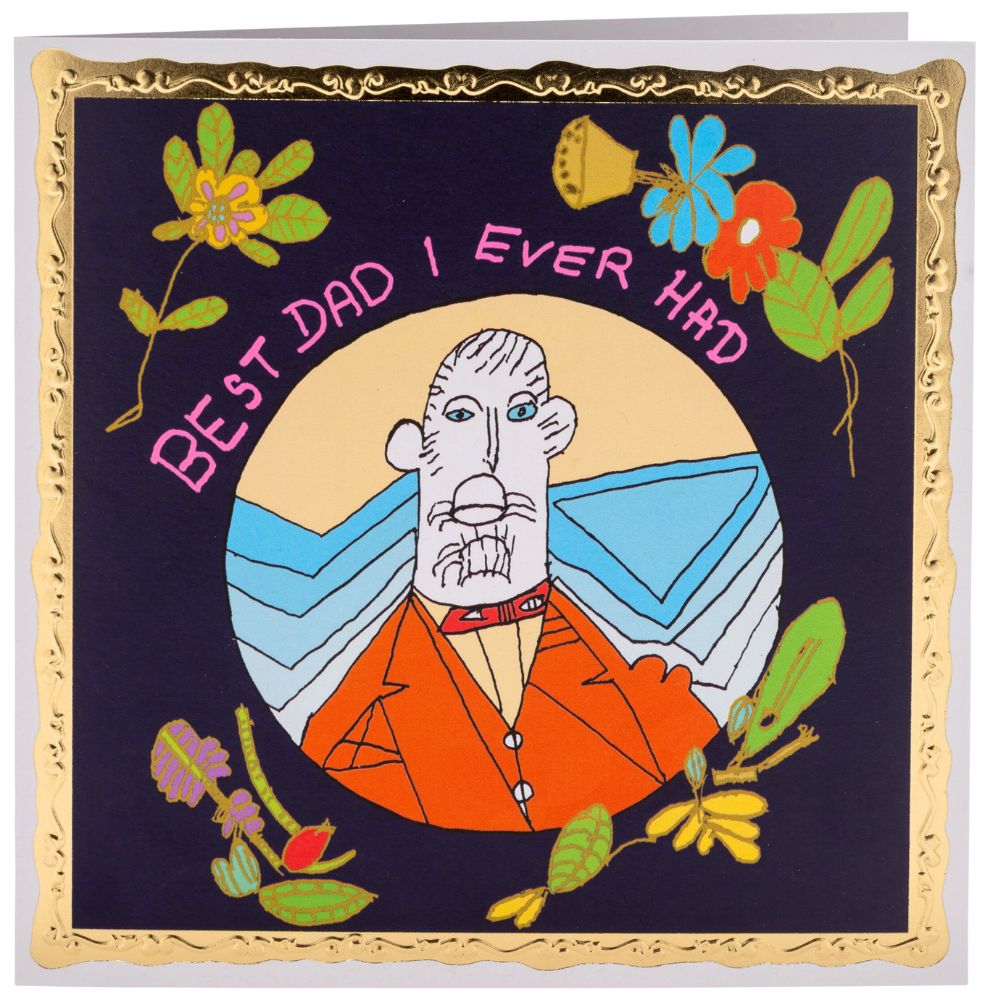 Best Dad, Greetings Card – ARTHOUSE Unlimited