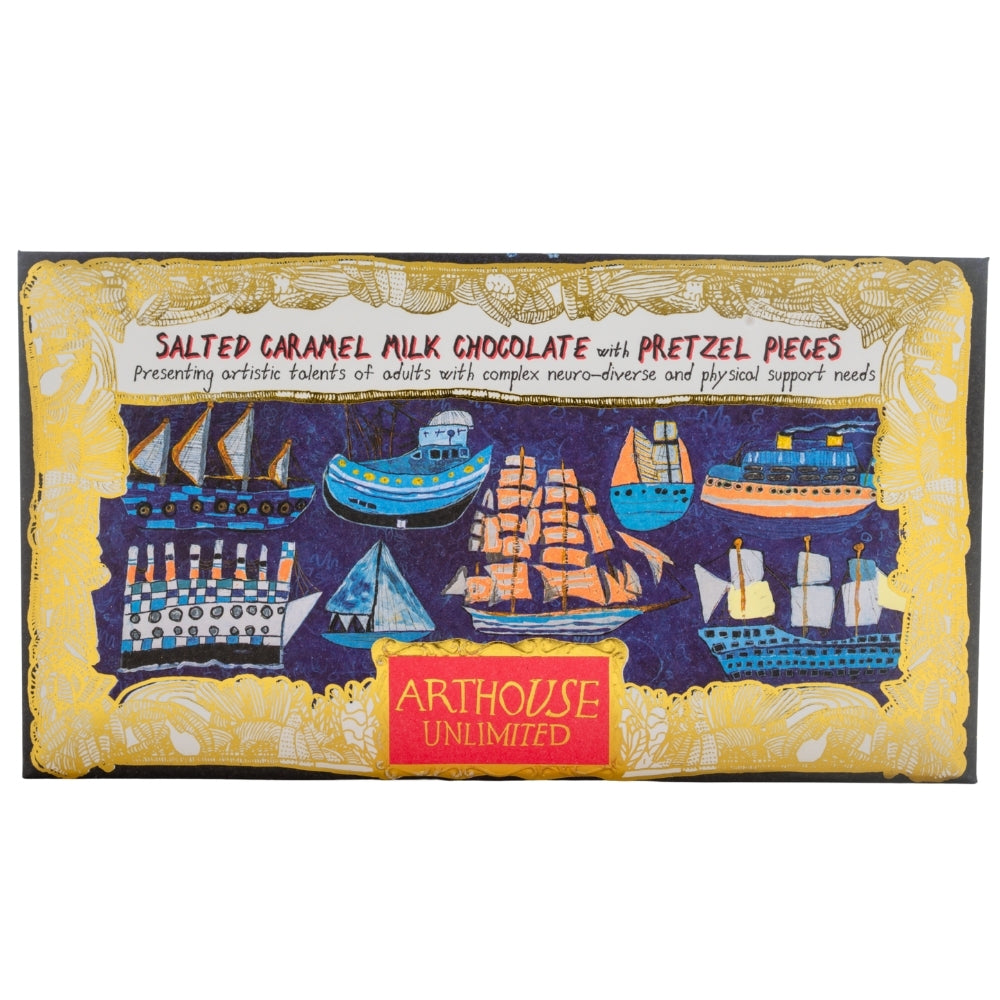 Ship Ahoy, Salted Caramel Milk Chocolate with Pretzel Pieces – ARTHOUSE ...